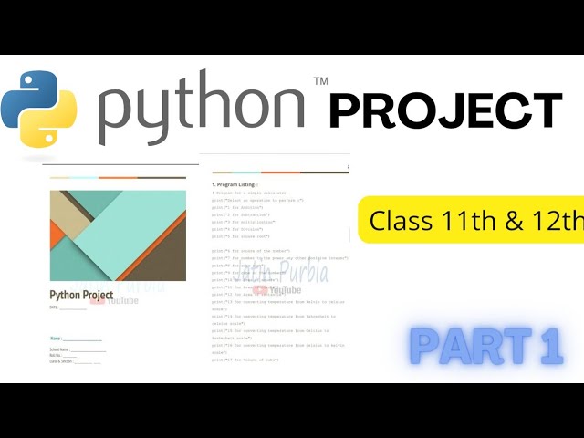 Computer Science Project Topics For Class 11 Python Cbse Infoupdate Org