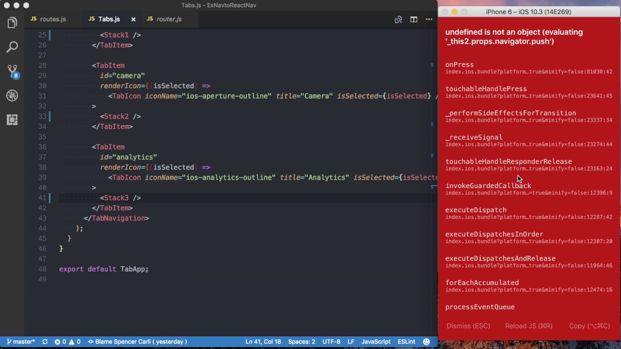 Exnavigation To React Navigation Stacknavigation To Stacknavigator
