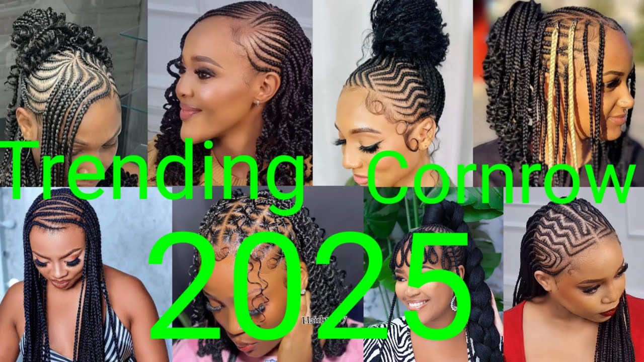 Trending Cornrow Braids Hairstyles 2025 Latest Cornrow Hairstyles For