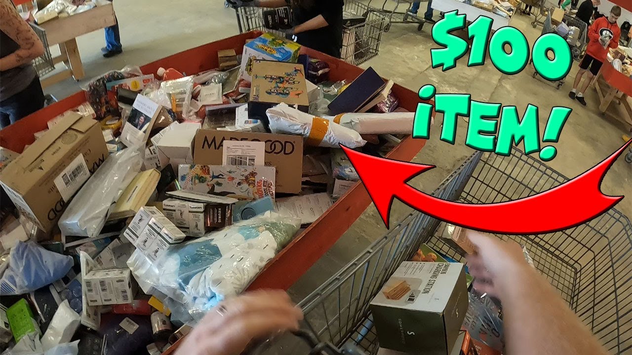 Finding Profit At The Amazon Return Store Youtube