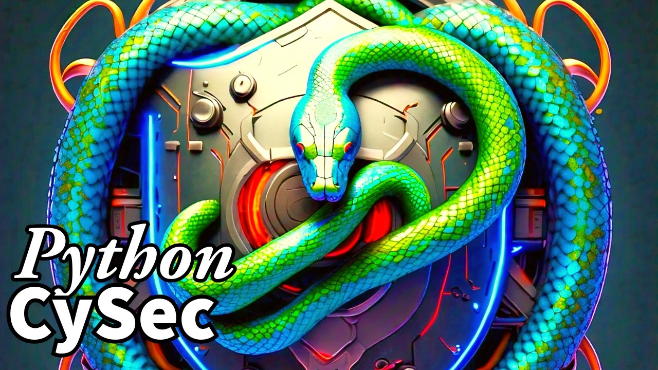 Build Python Algorithms For Cybersecurity Python Tutorial Youtube