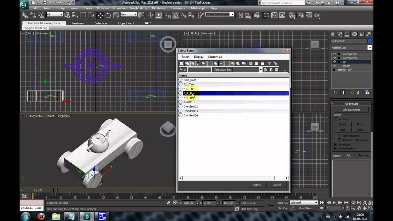 3ds Max To Udk Car Runthrough Youtube