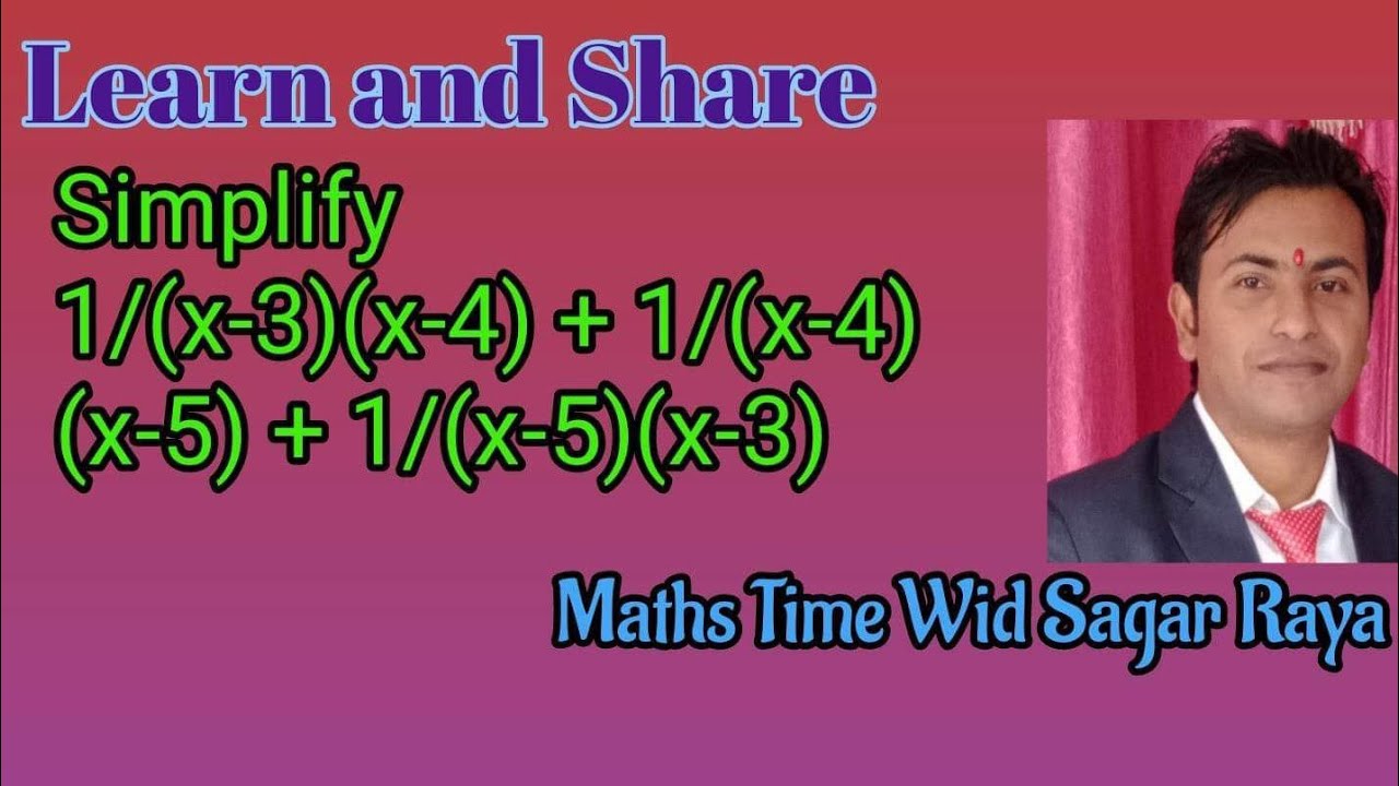 Simplification Class 9 Class 10 Youtube