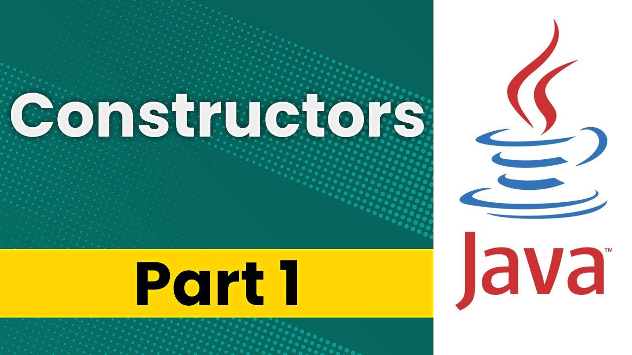 Java Constructor Part 1 Youtube