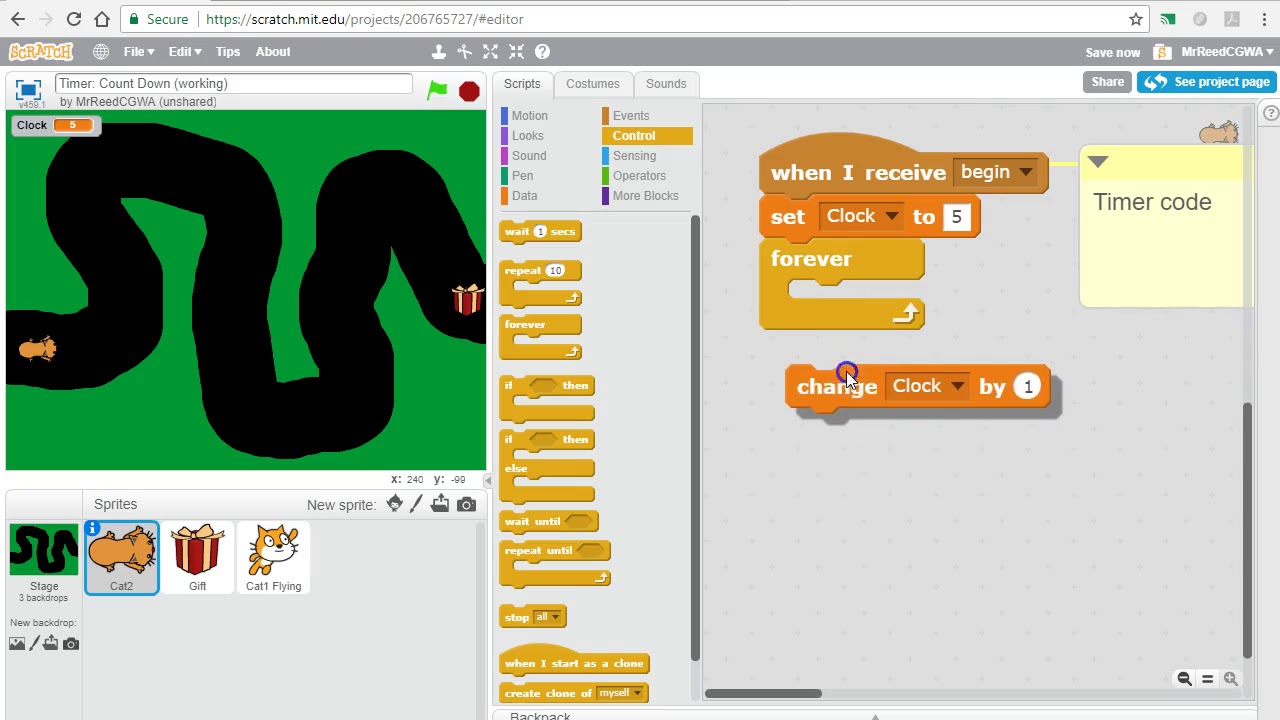 How To Create A Countdown Timer In Scratch At Kai Haddon Blog