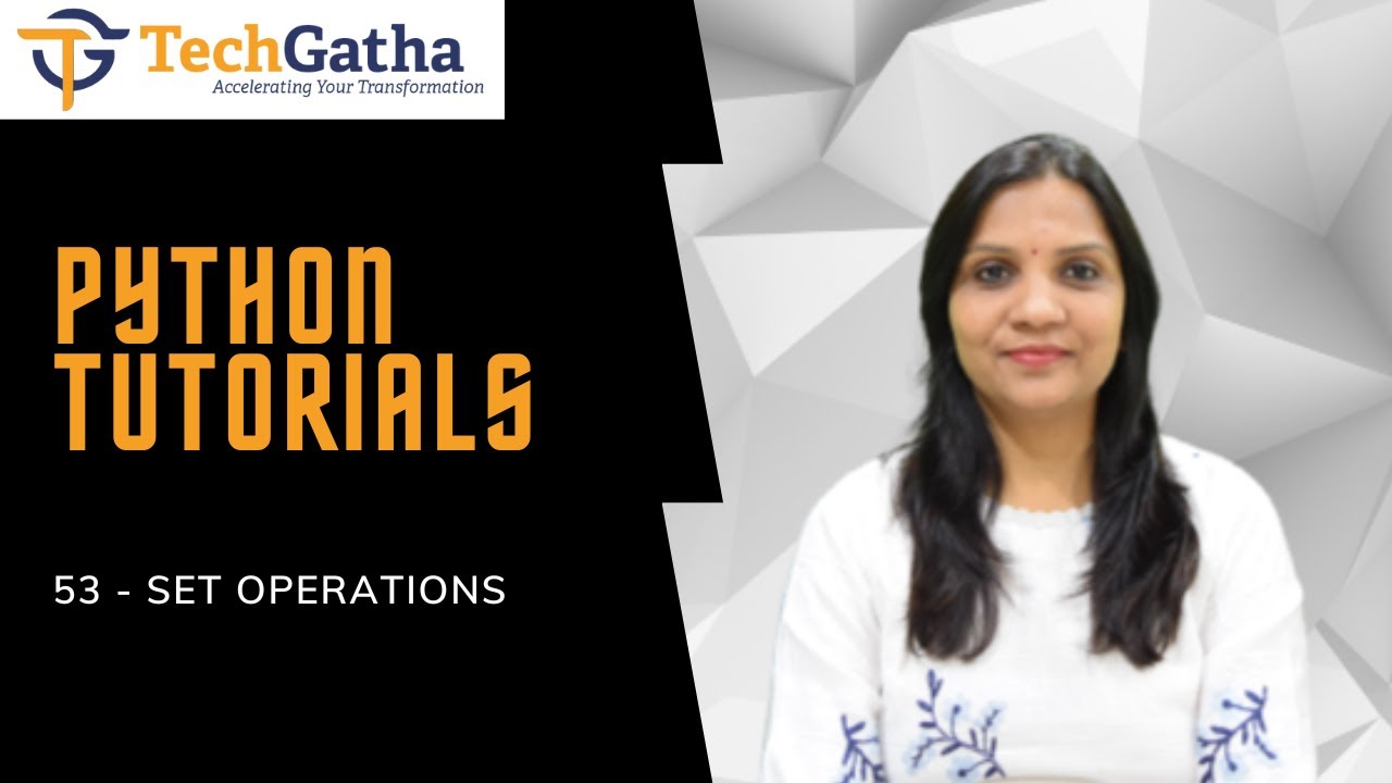 Python 53 Set Operations Youtube