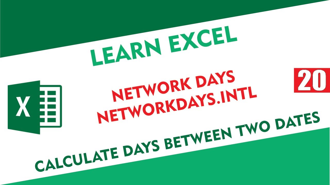 Difference Between Two Dates Working Days Excel