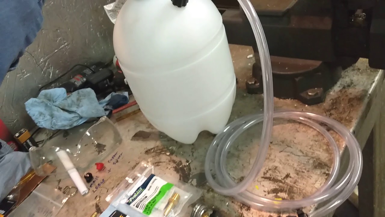 Homemade Brake Bleeder Apparatus Part 1 Youtube
