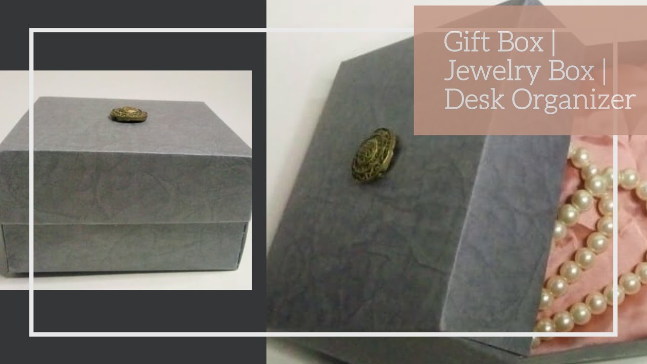 Diy Gift Box Tutorial Youtube