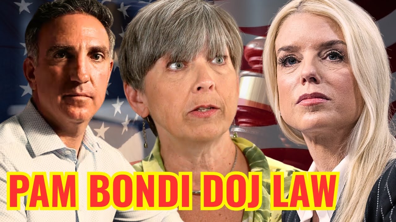 Breaking Now Three Former Doj Officials Sue Pam Bondi Over Job