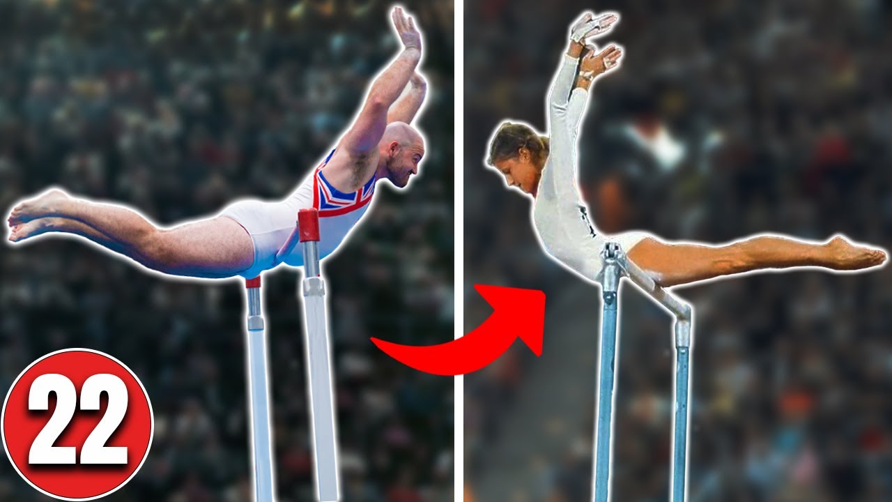 Man Learns Women S Uneven Bars Routine Youtube