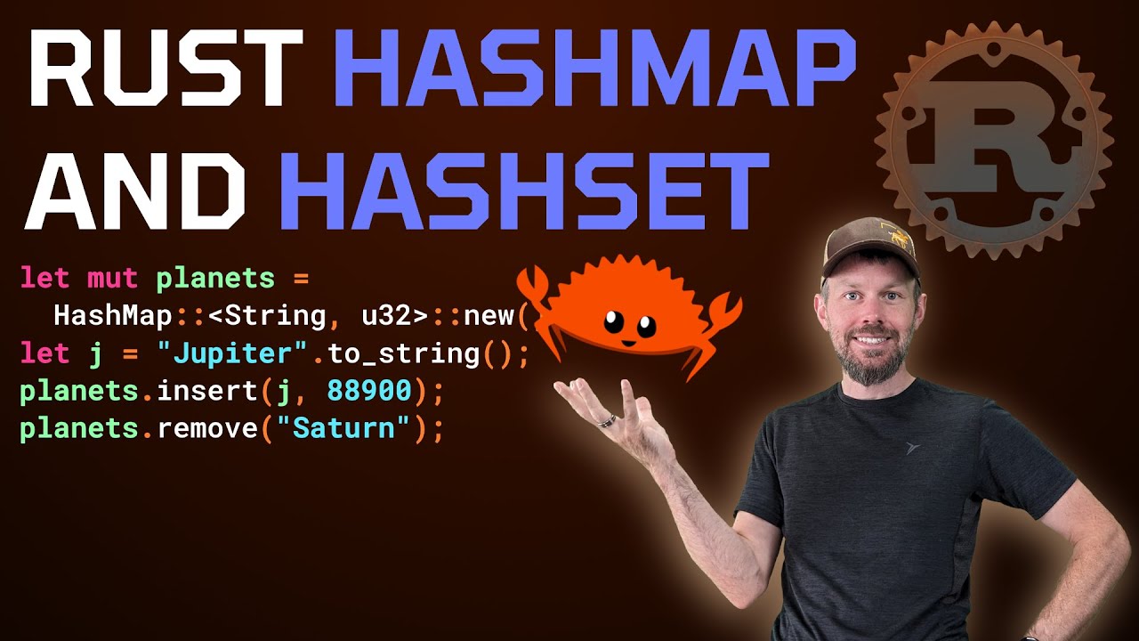 Rust Hashmap And Hashset Collection Types рџ ђ Youtube
