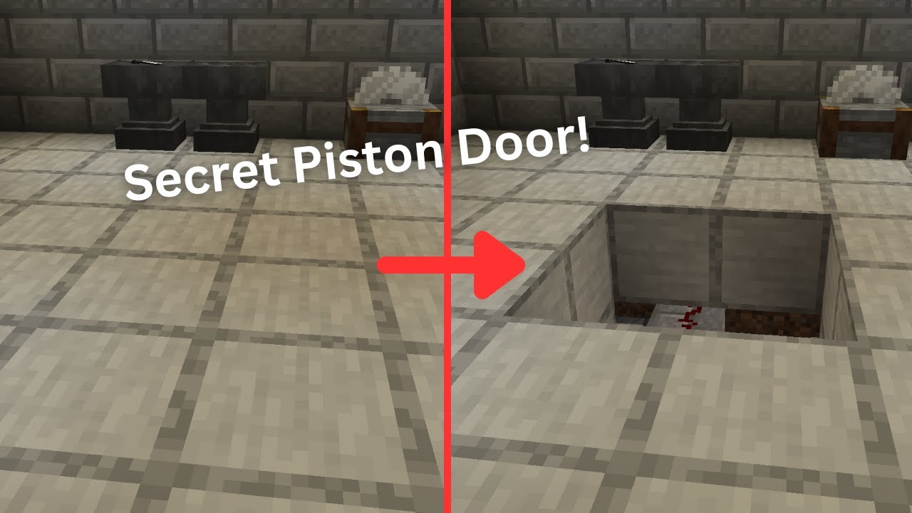 How To Make A Flush Piston Door