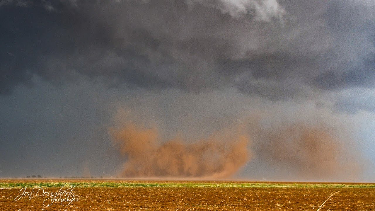Close Range Tornado Intercept Near Littlefield Texas April 25th 2025