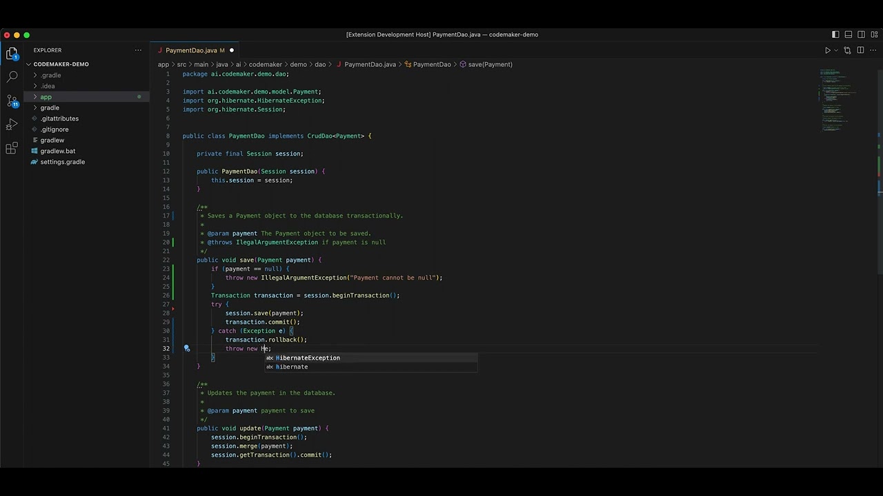 Codemaker Vs Code Extension Code Actions Youtube