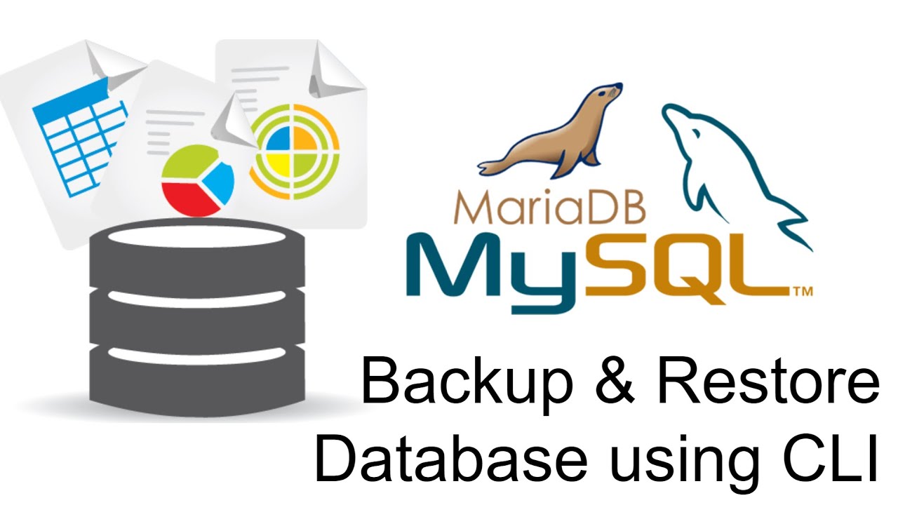 Backup Restore Database Mariadb Mysql Dengan Cli Youtube