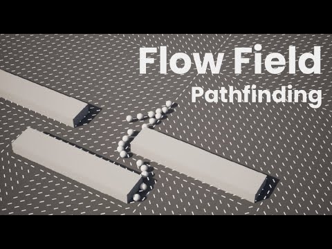 Flow Field Pathfinding Unreal Engine Youtube