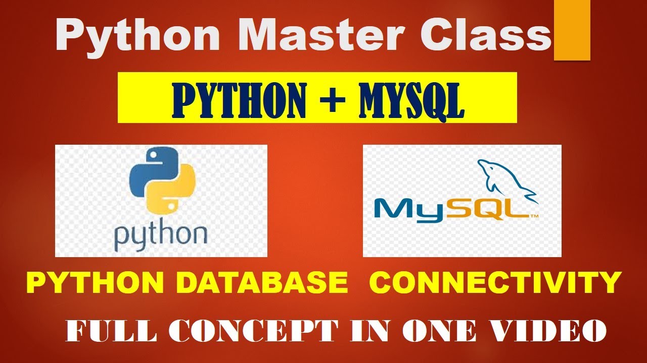 Python Master Class Python Mysql Full Crud Operation Python S