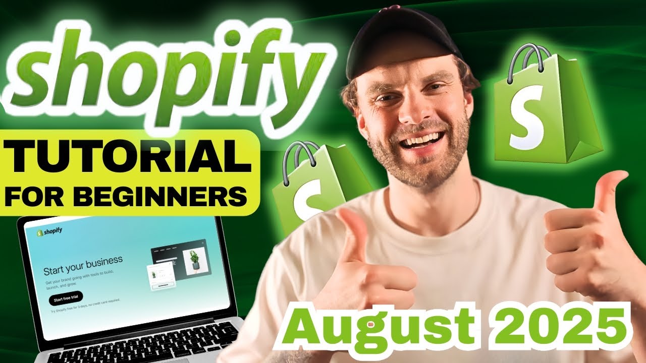 Shopify Tutorial The Official Shopify Guide For Beginners 2025
