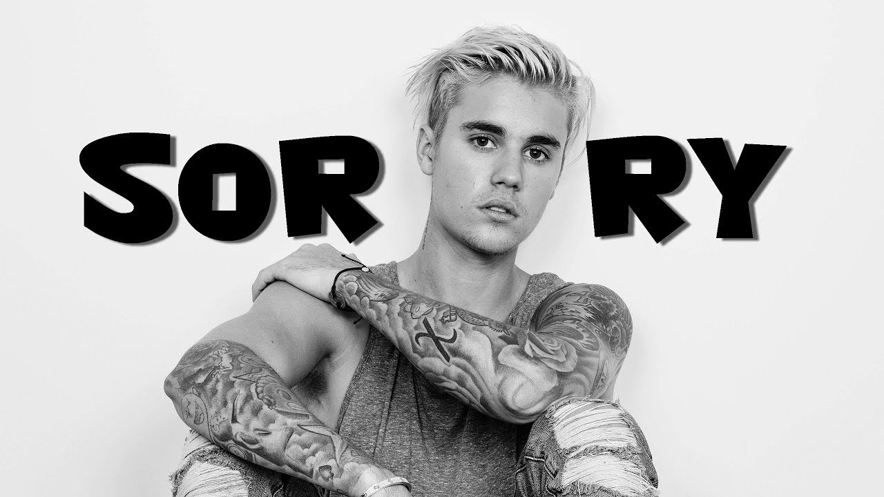 Justin Bieber Sorry Lyrics Video Youtube Music