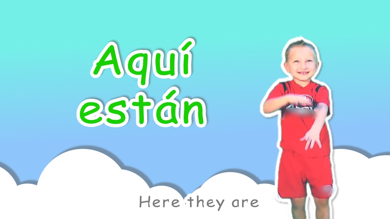 Dónde Están Las Partes Del Cuerpo Spanish Body Parts Song For