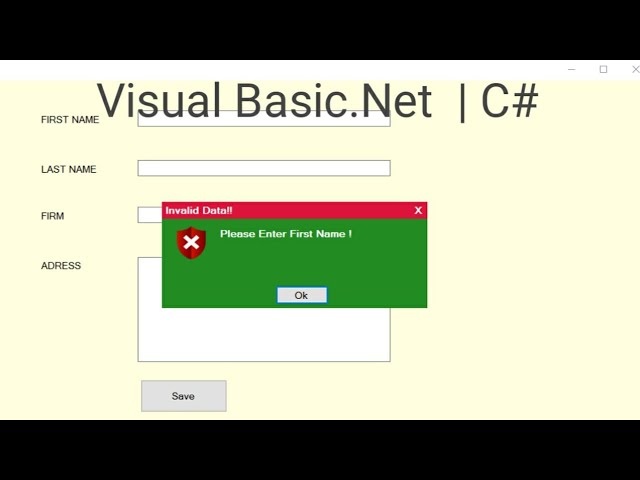 Visual Basic 2010 Tutorial Custom Message Box How To Get More
