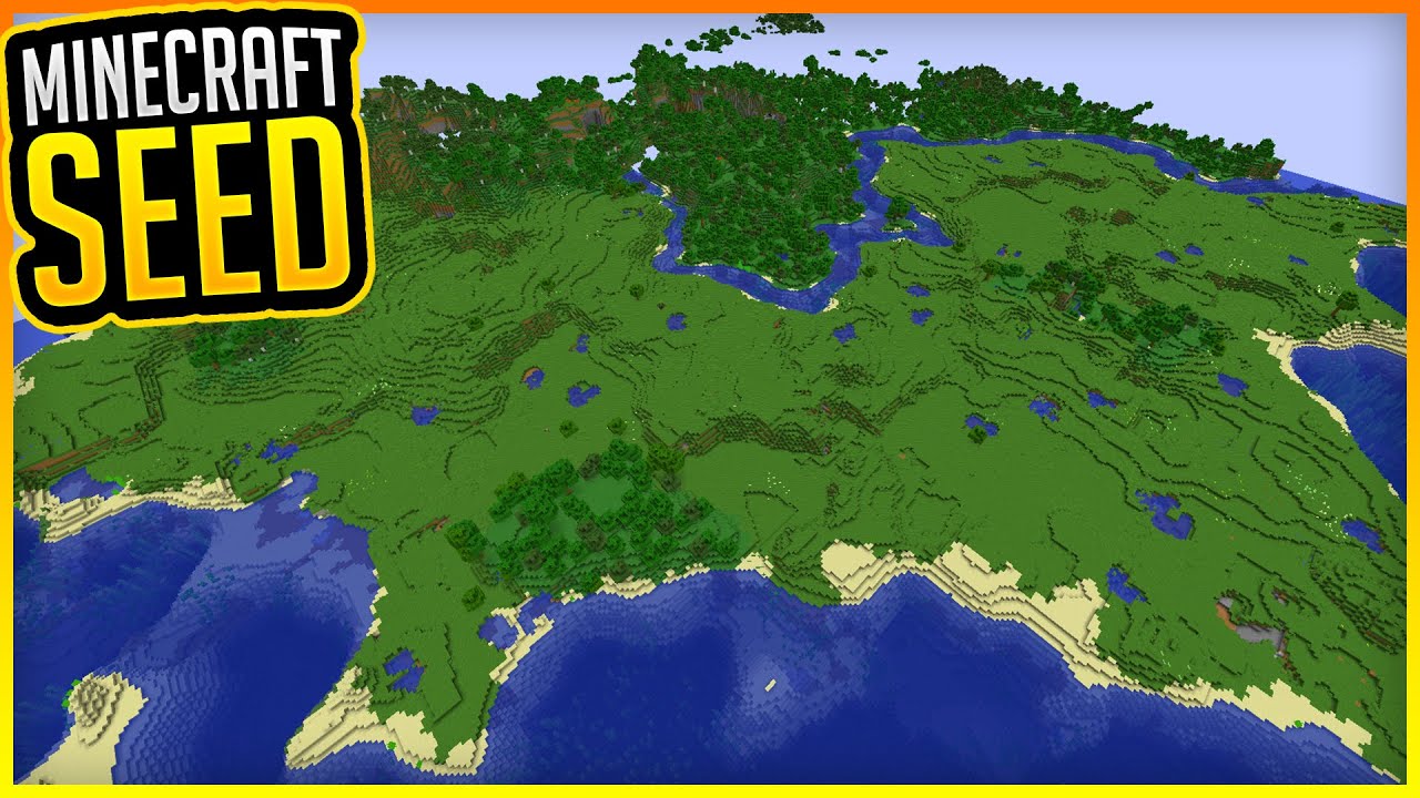 Minecraft Large Plains Biome Seed
