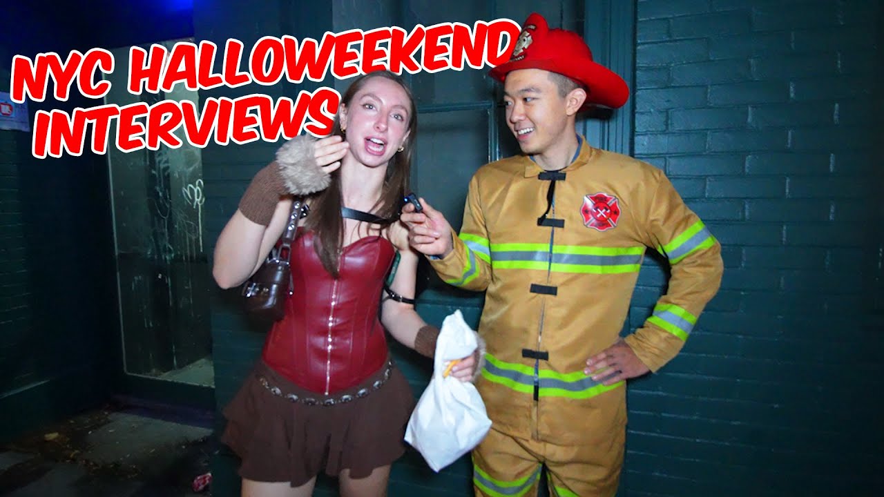 Nyc Halloween 2025 Funny Street Interviews Youtube