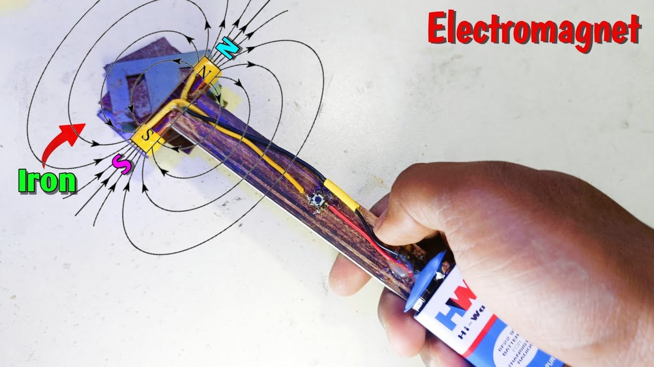 Diy Powerful Electromagnet At Jonathan Middleton Blog