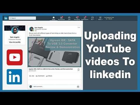How To Post Youtube Videos On Linkedin Youtube