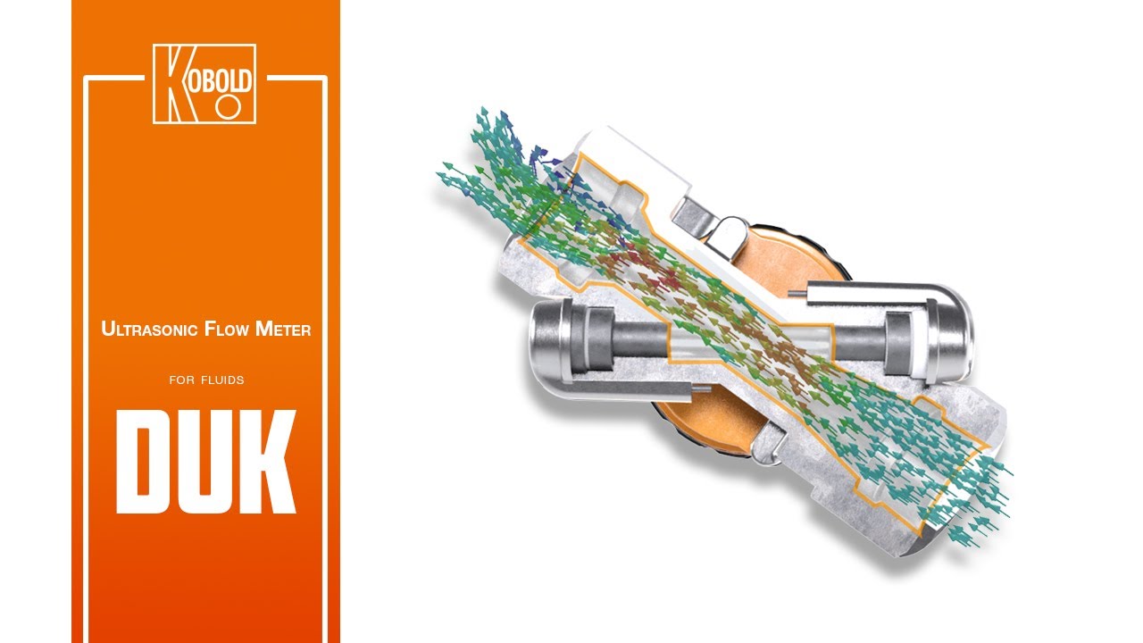 Kobold Duk Inline Ultrasonic Flow Meter Youtube