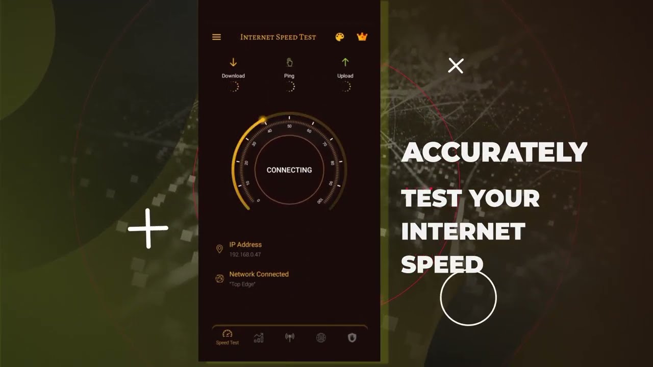 Internet Speed Test Meter App Youtube