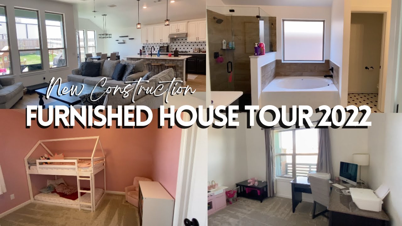 New Construction House Tour 2022 Interior Design Ideas Furnished