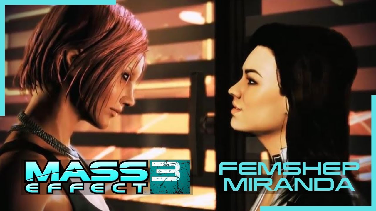 Mass Effect 3 Citadel Femshep Miranda Romance W Enb And Mods Youtube