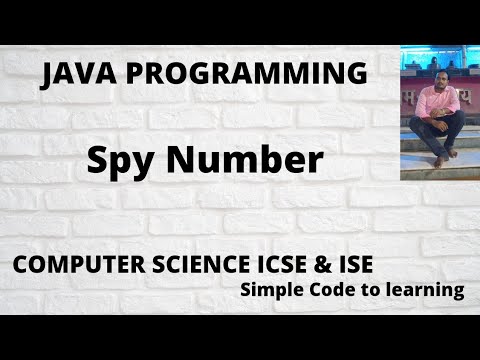 How To Check Spy Number Program In Java Youtube