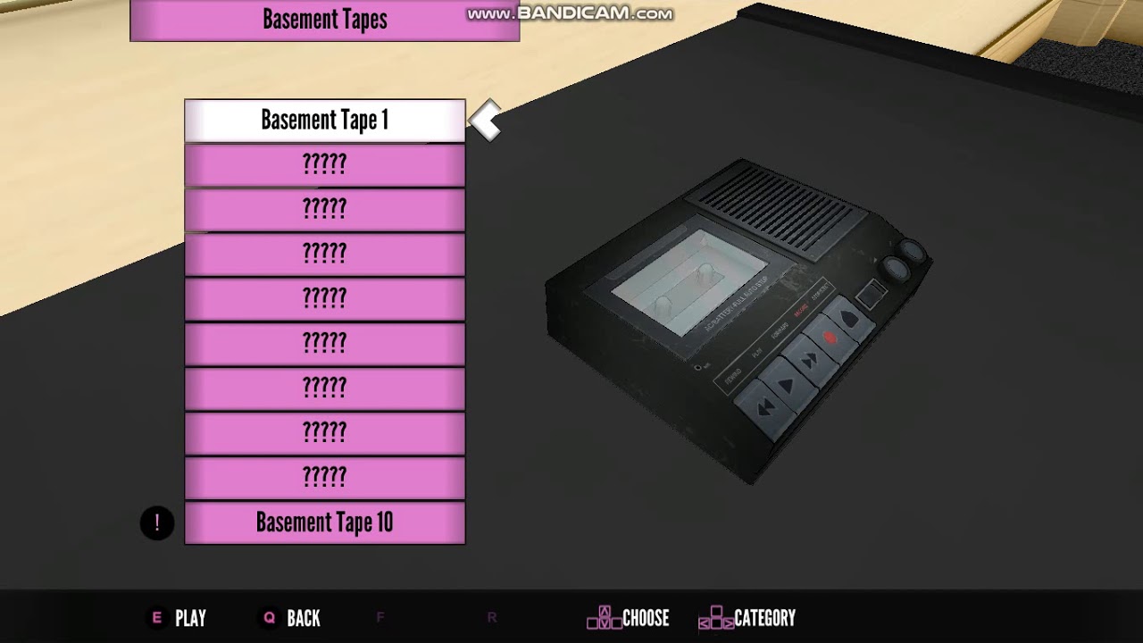 Basement Tapes 1 10 Yandere Simulator Youtube