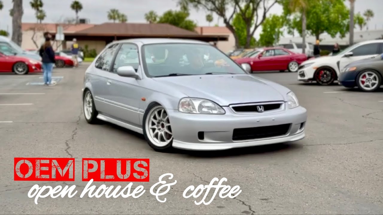 Oem Plus Open House Packed With Simple Clean Hondas Three Spoke