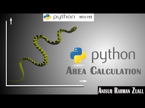 Python Area Calculation Bangla Python Programming Create A Area