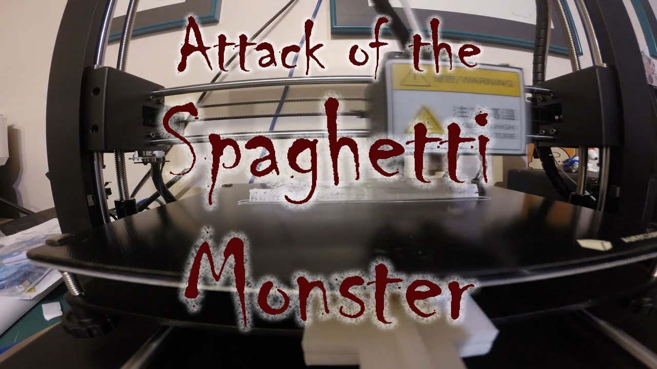 3d Printing Spaghetti Youtube