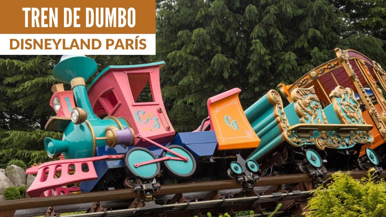 Tren De Circo Dumbo Train Disneyland Paris Casey Jr Circus Train Dumbo