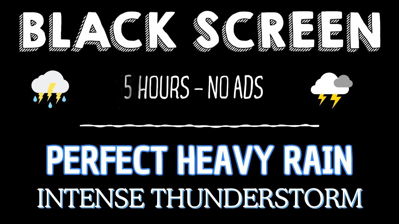 Gentle Rain Sounds For Sleeping Black Screen рџњ пёџ Sleep And Meditation рџњ пёџ