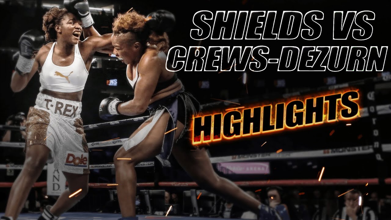 Claressa Shields Vs Franchon Crews Dezurn Highlights Intense Fight