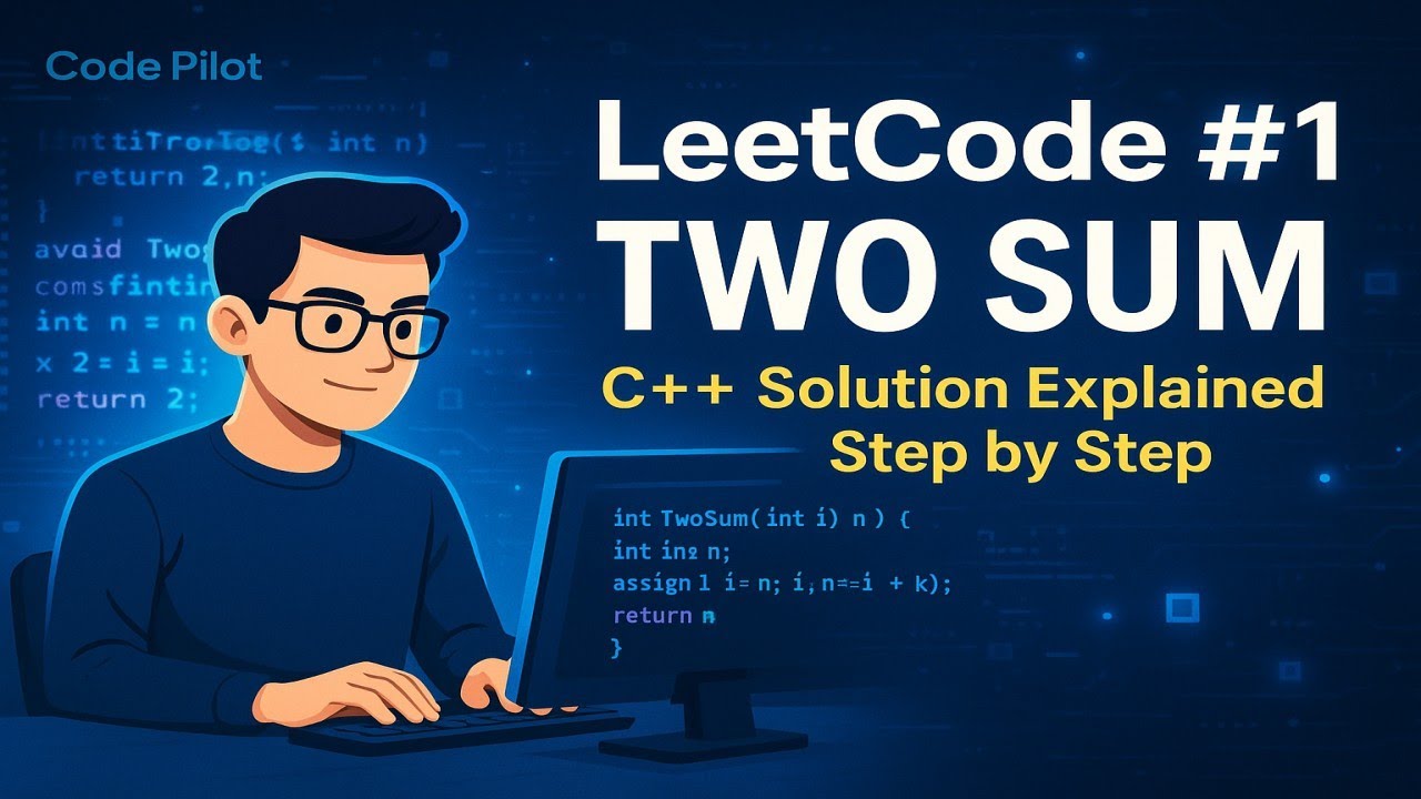 Leetcode 1 Two Sum C Solution Explained Step By Step Youtube