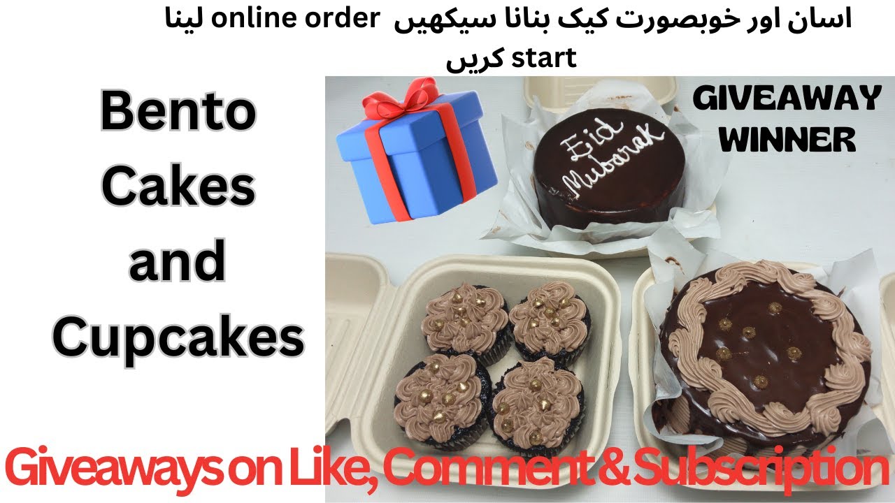 Bento Cakes Cupcakes Giveaways On Like Comment Subscription