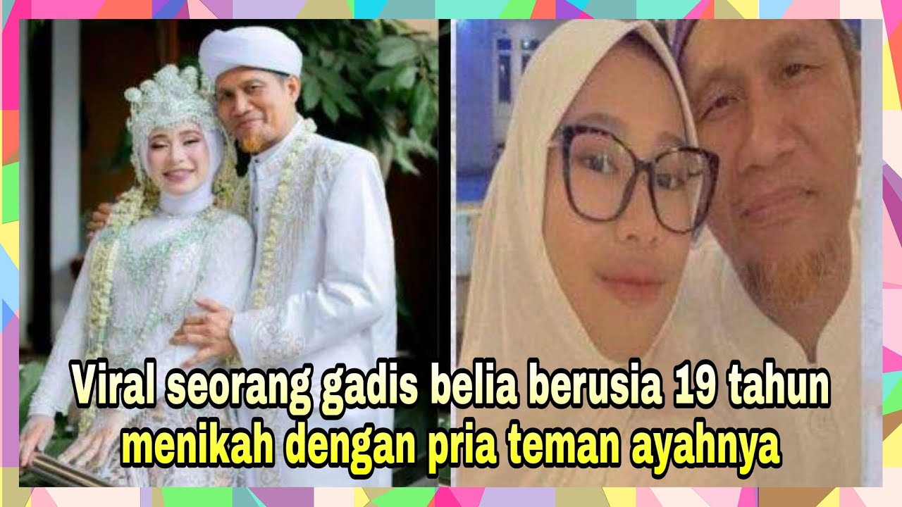 Viral Kisah Cinta Pebriyanti Gadis 19 Tahun Dinikahi Pria Usia 53 Tahun