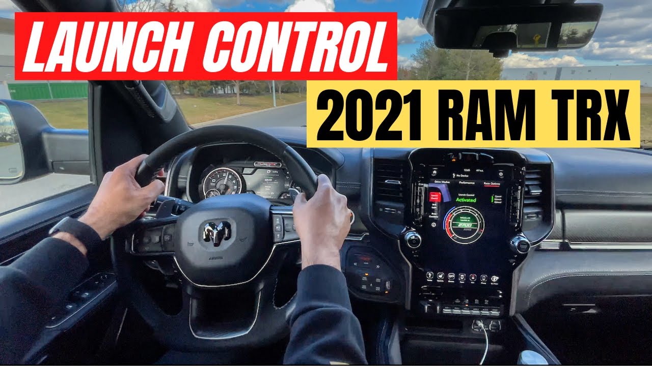Here S How To Launch Control The 2021 Ram Trx Youtube