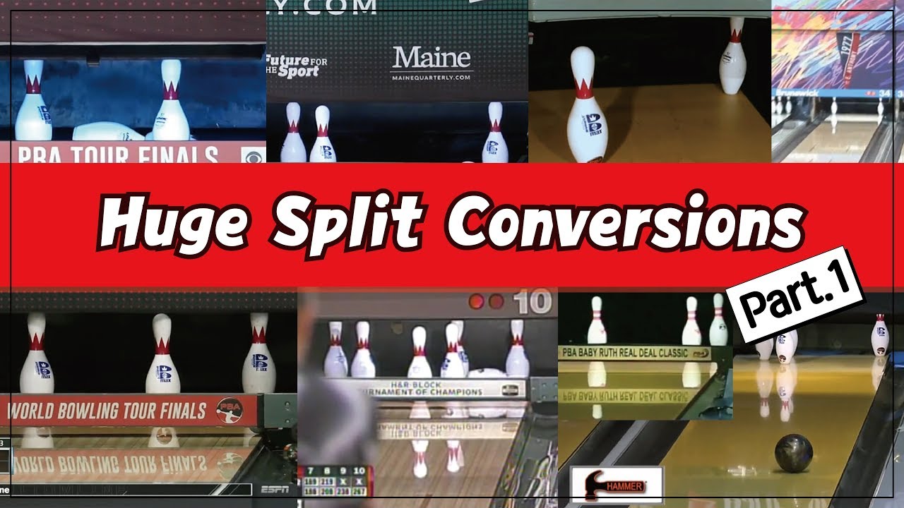 볼링 스플릿 스페어 커버 모음 Part 1 Bowling Huge Big Split Conversions Spare