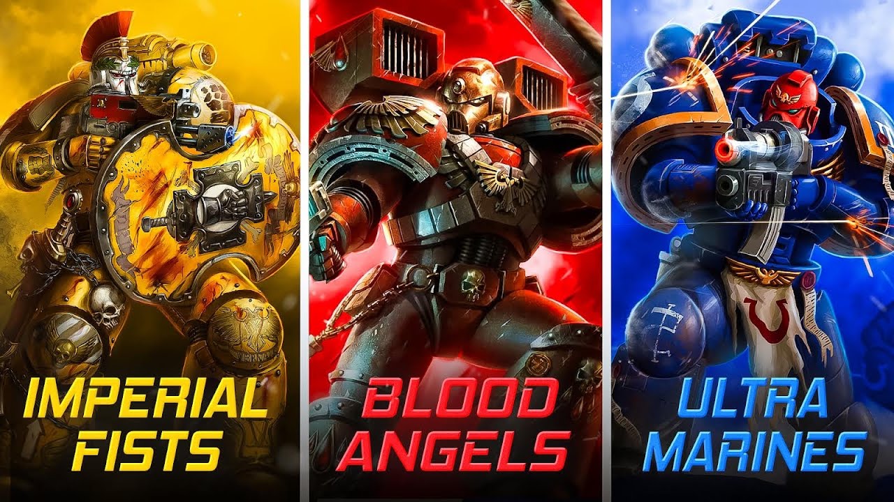 Every Single Space Marine Legion Explained Youtube