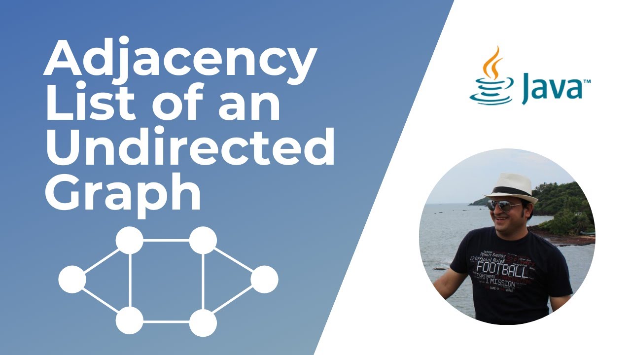 Adjacency List Representation Of Graph In Java Youtube