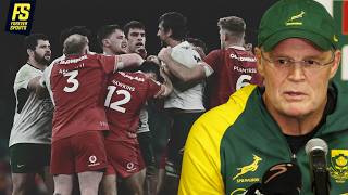 Rassie Erasmus Comments On Eben Etzebeth Red Card Springboks Post Match ...
